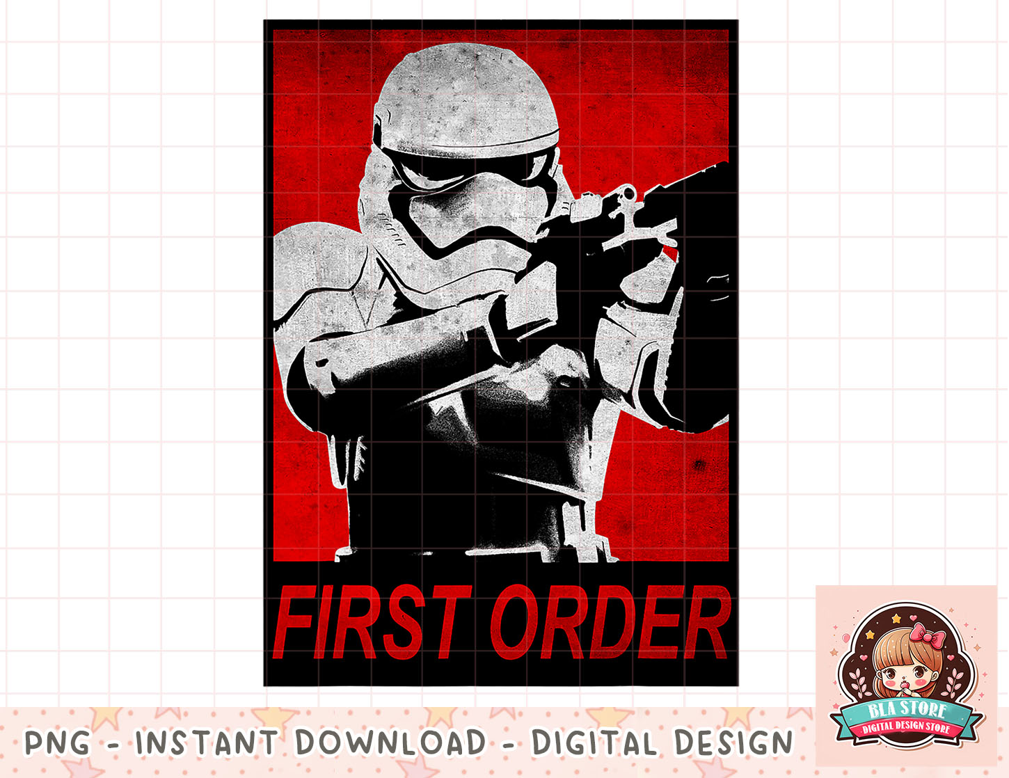 Star Wars The Force Awakens Stormtrooper First Order Poster | Inspire ...