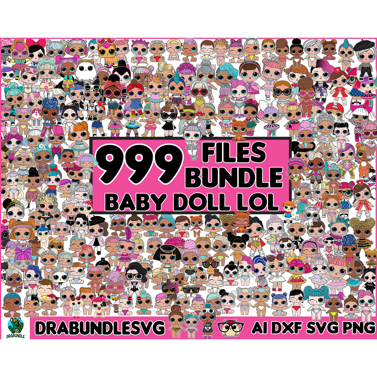 999 Baby Doll Bundle dolls Svg, Beautiful Doll Png, clipart | Inspire ...