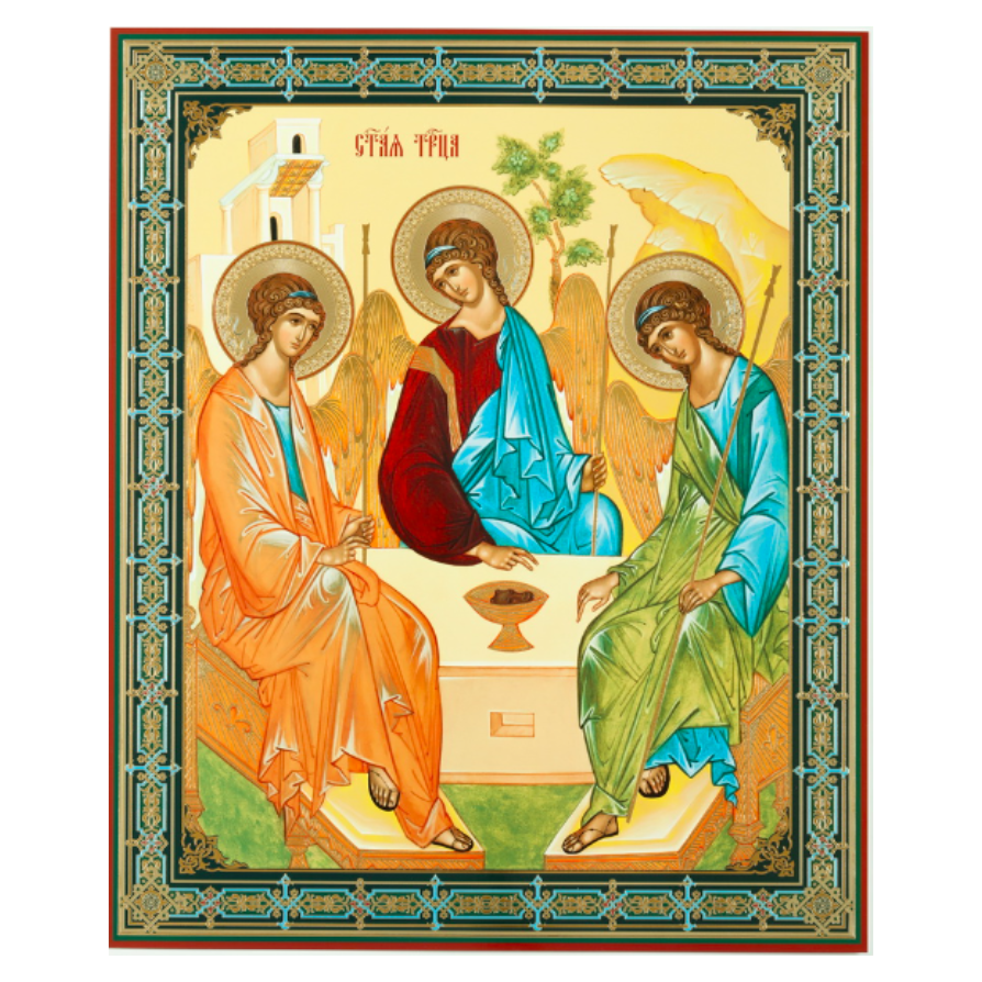 Andrei Rublev: The Holy Trinity - Copy | Wooden Orthodox Ico - Inspire ...