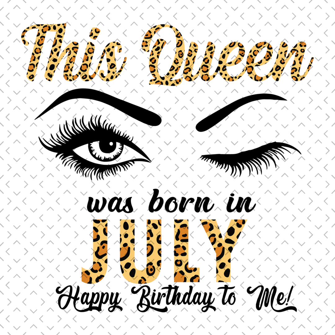 This Queen Was Born In July svg, Birthday svg, Queen svg, Bi | Inspire ...