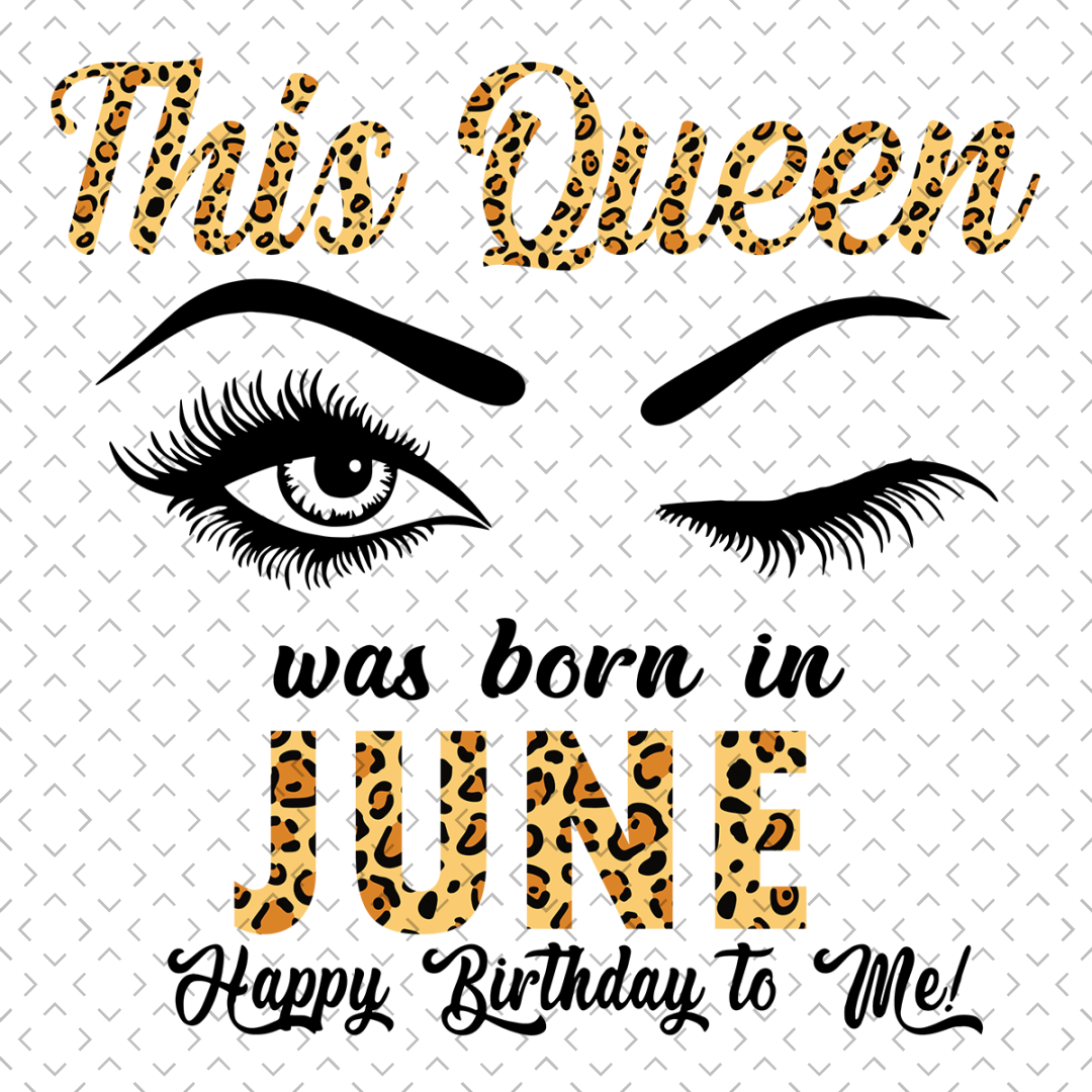 This Queen Was Born In June svg, Birthday svg, Queen svg, Bi | Inspire ...