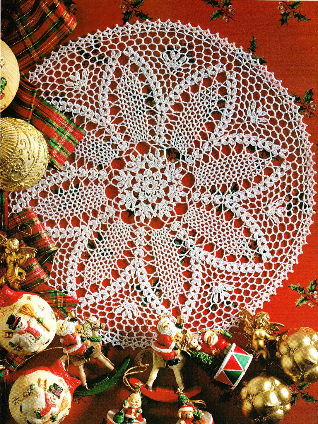 Crochet Doily Pattern - PASSION FLOWER - Crochet diagram - | Inspire Uplift