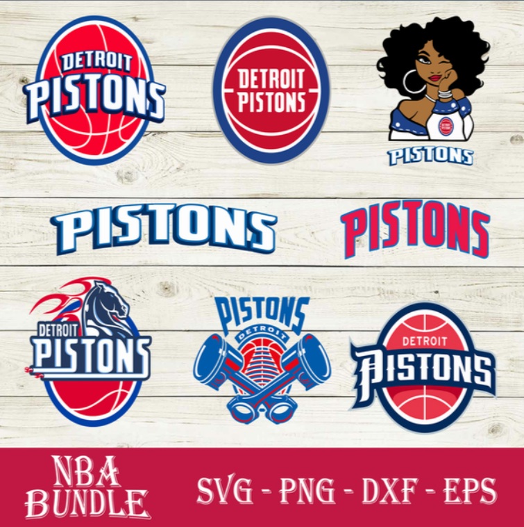Detroit Pistons Logo SVG - Pistons SVG Cut Files - Pistons P - Inspire ...