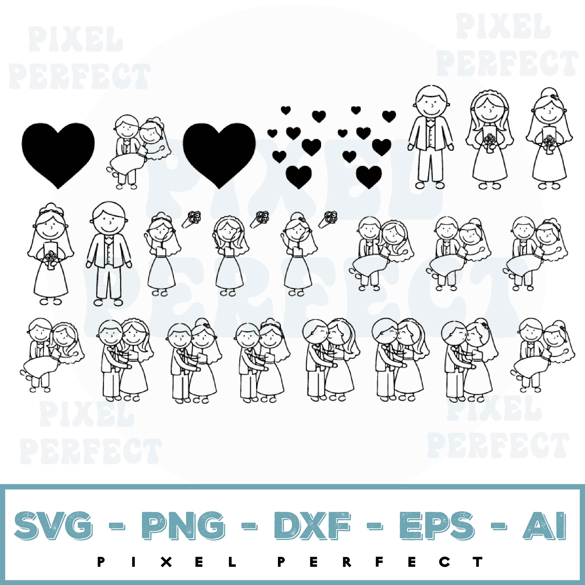 Stick family svg bundle, stick family cut files, stick famil - Inspire ...