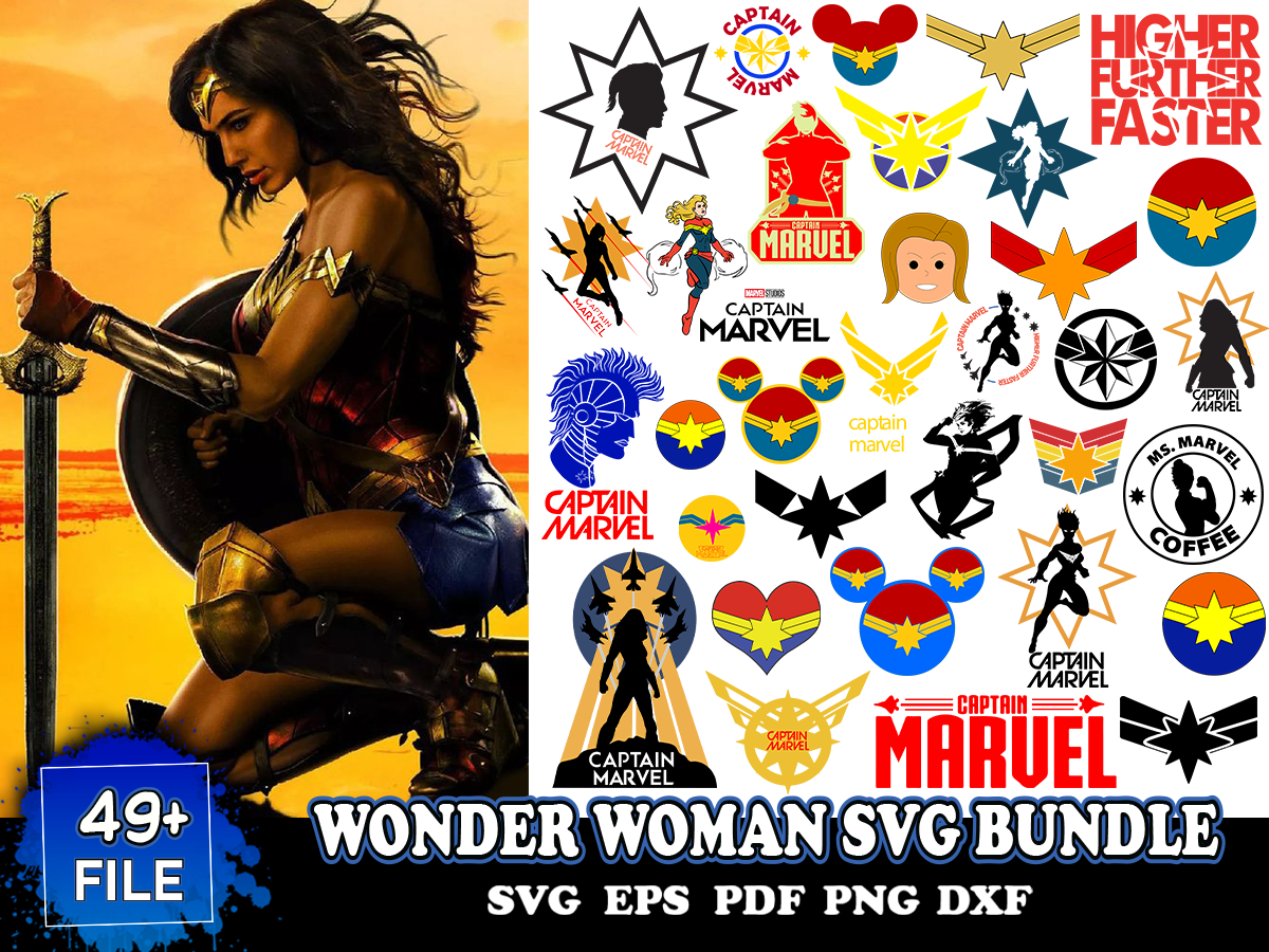 49 Wonder Woman Svg Bundle, Wonder Woman Svg | Inspire Uplift