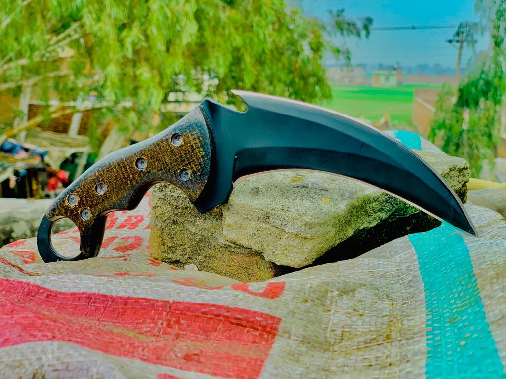 9" Fixed Blade KARAMBIT Knife FULL TANG Survival Claw MICART - Inspire ...