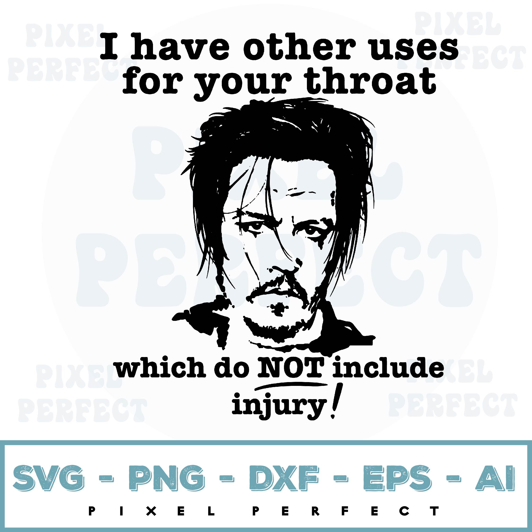 Johnny Depp Throat Text Svg, Sublimation Design Downloads, S | Inspire ...