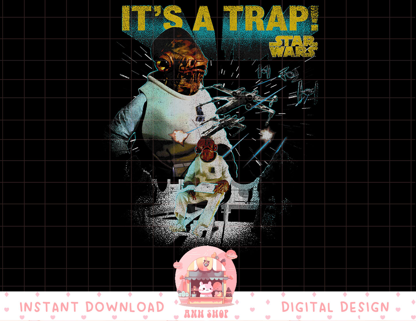 Star Wars Admiral Ackbar It's A Trap png | Inspire Uplift