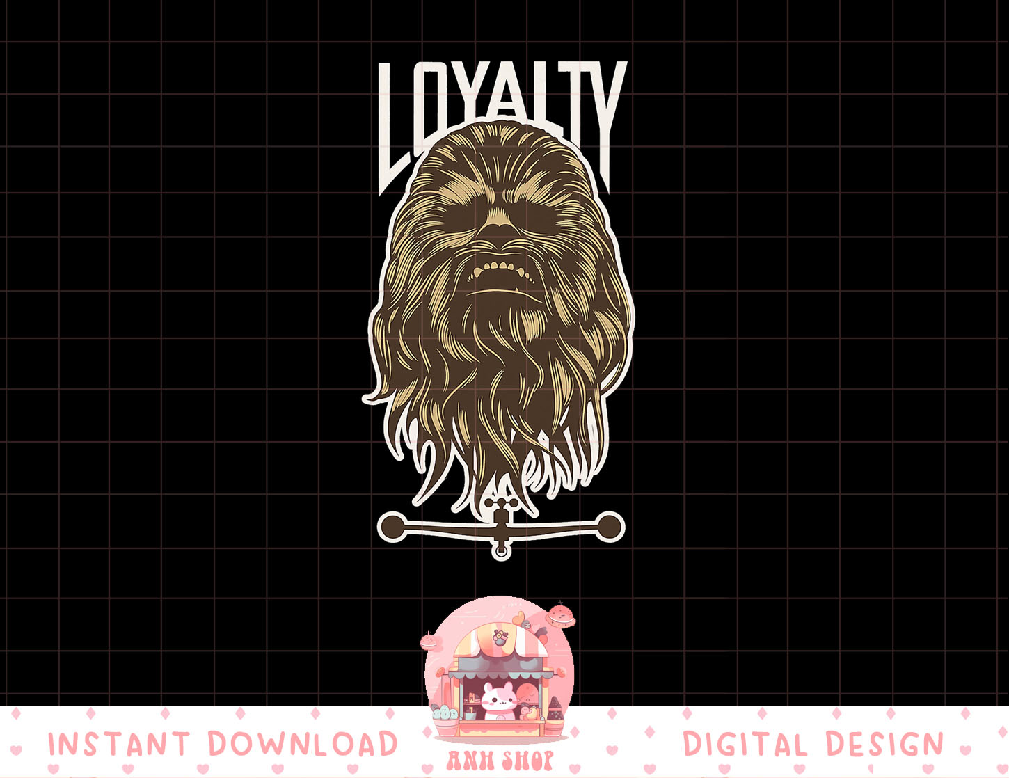 Star Wars Chewbacca Wookie Rebel Loyalty png | Inspire Uplift