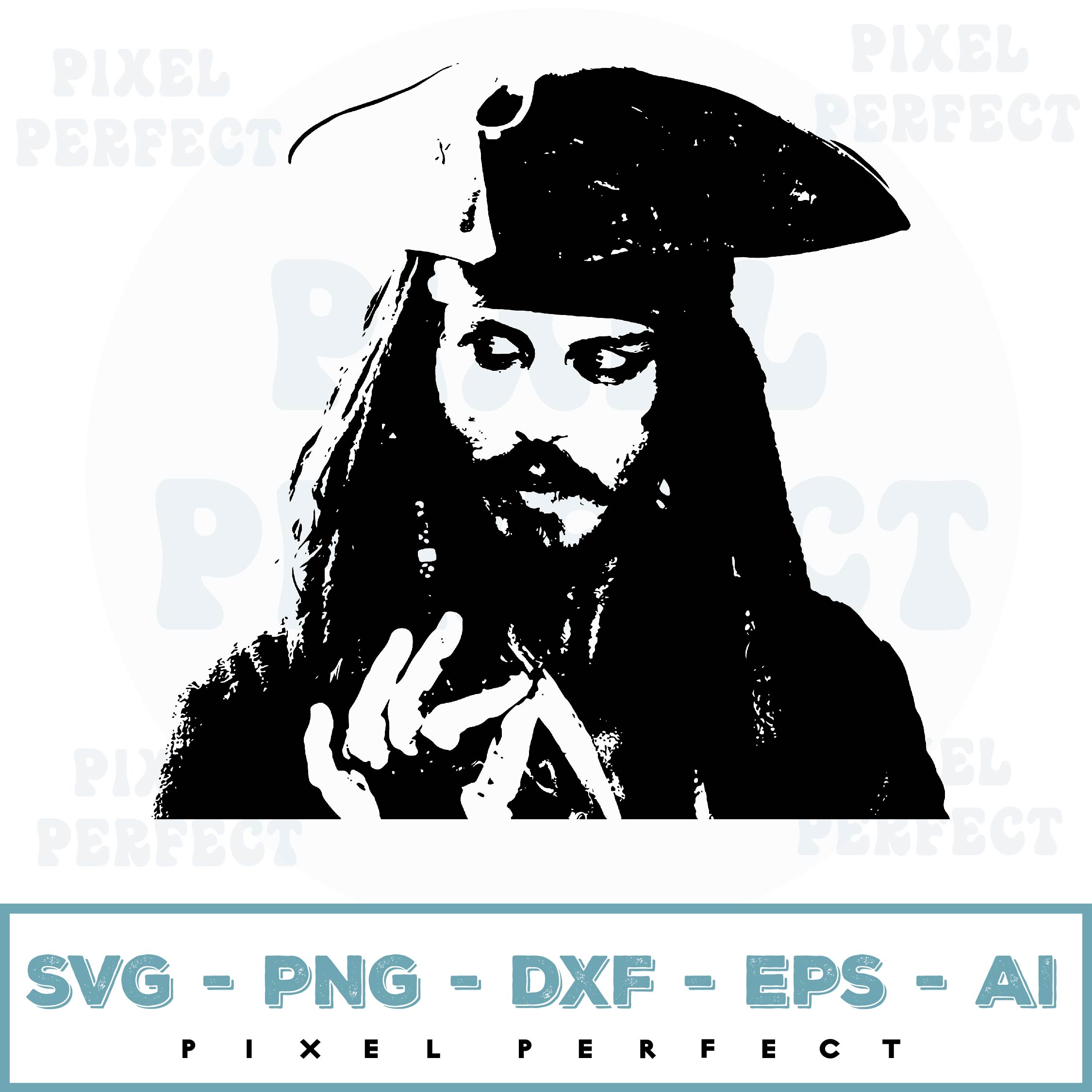 Johnny Depp Svg, Captain Pirate Svg, Justice For Johnny Svg | Inspire ...