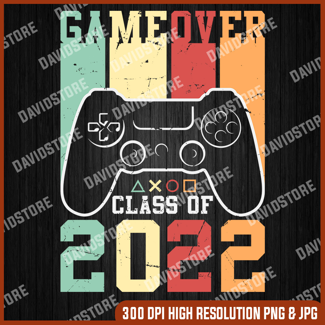 Retro Game Over Class of 2022, Graduation Video Games, Game | Inspire ...