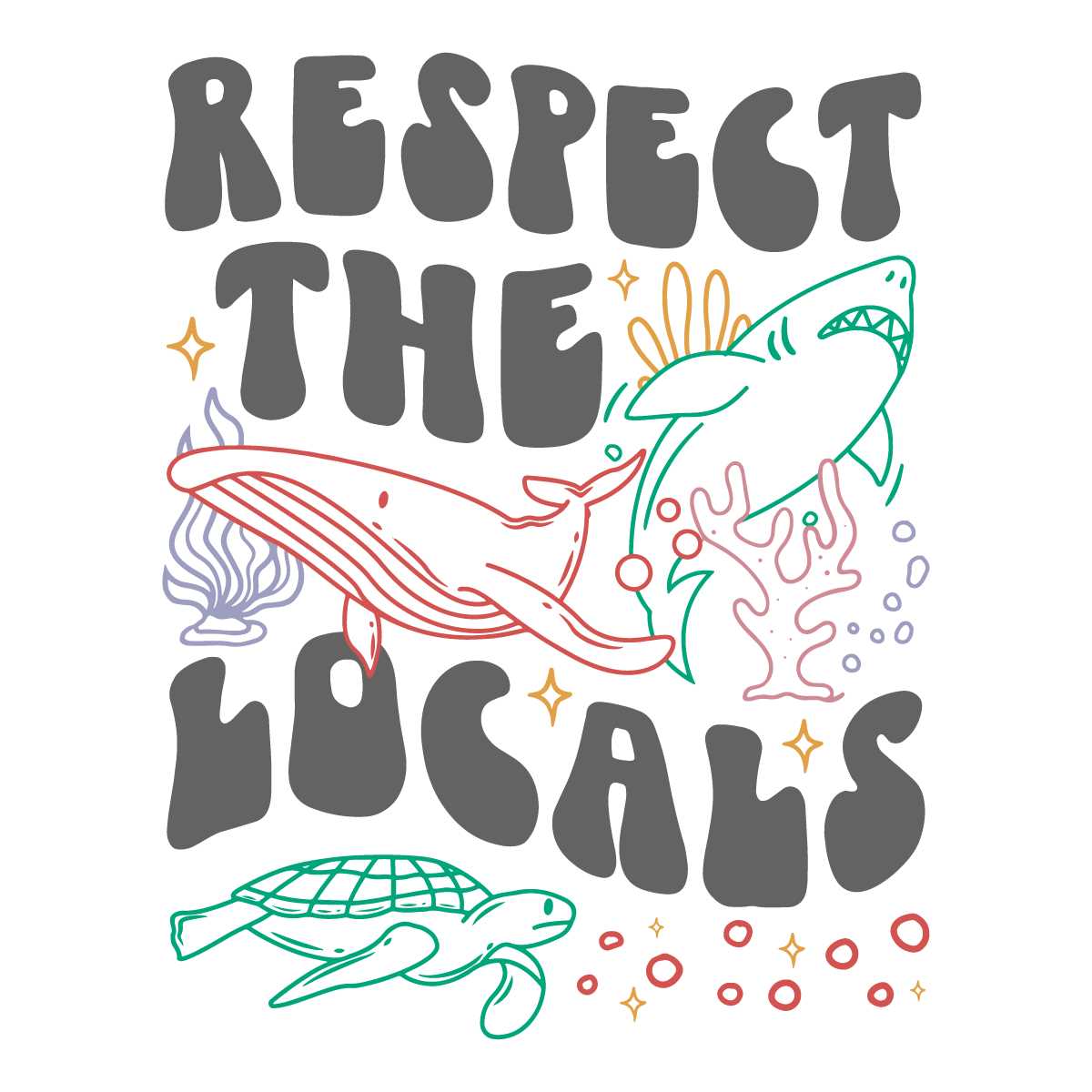 Respect The Local SVG Aesthetic SVG Cricut For Files Design | Inspire ...