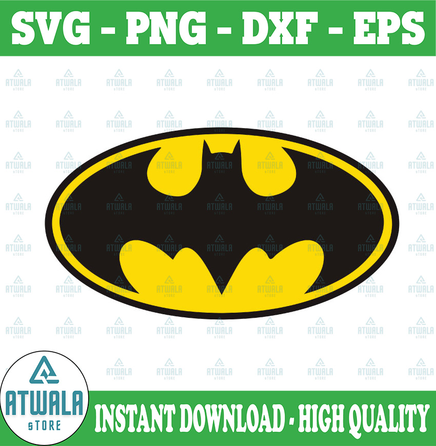 Batman Svg, Batman DC Svg, Batman Logo, Batman Clipart,Silho | Inspire ...