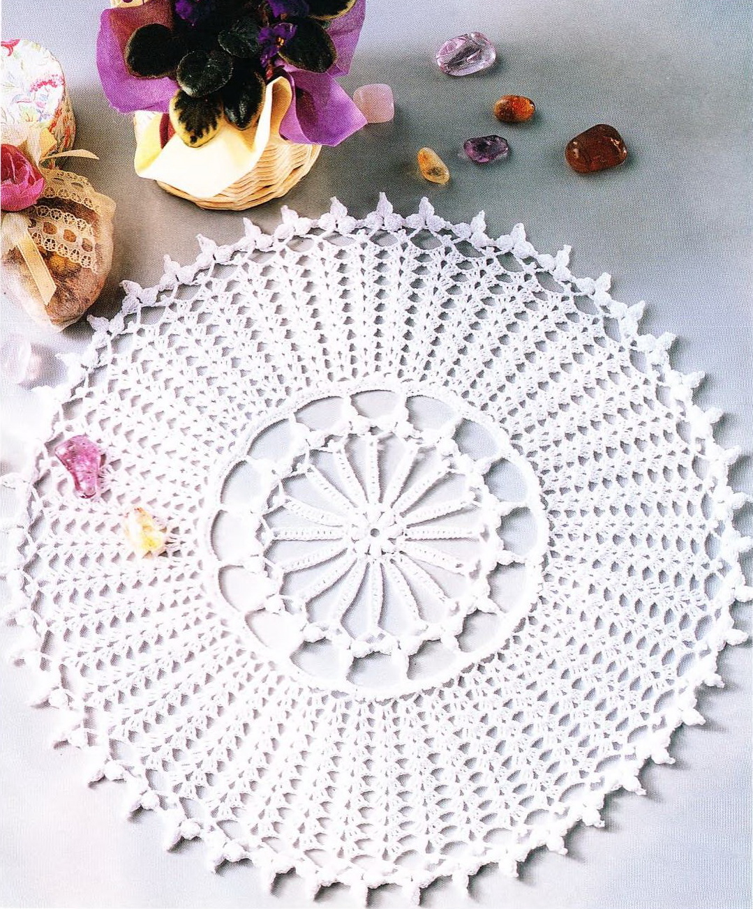 Crochet Doily Pattern - Crochet diagram Charmer - Decor, Fin | Inspire ...
