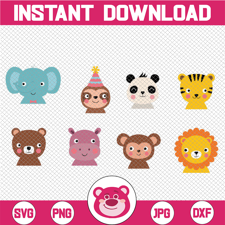 Jungle animal face png, Animal face Wildlife PNG, Heads, Cli | Inspire ...