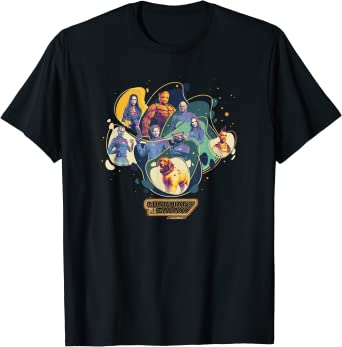 Marvel Guardians of the Galaxy Vol. 3 Cosmic Group Shot T-Sh | Inspire ...