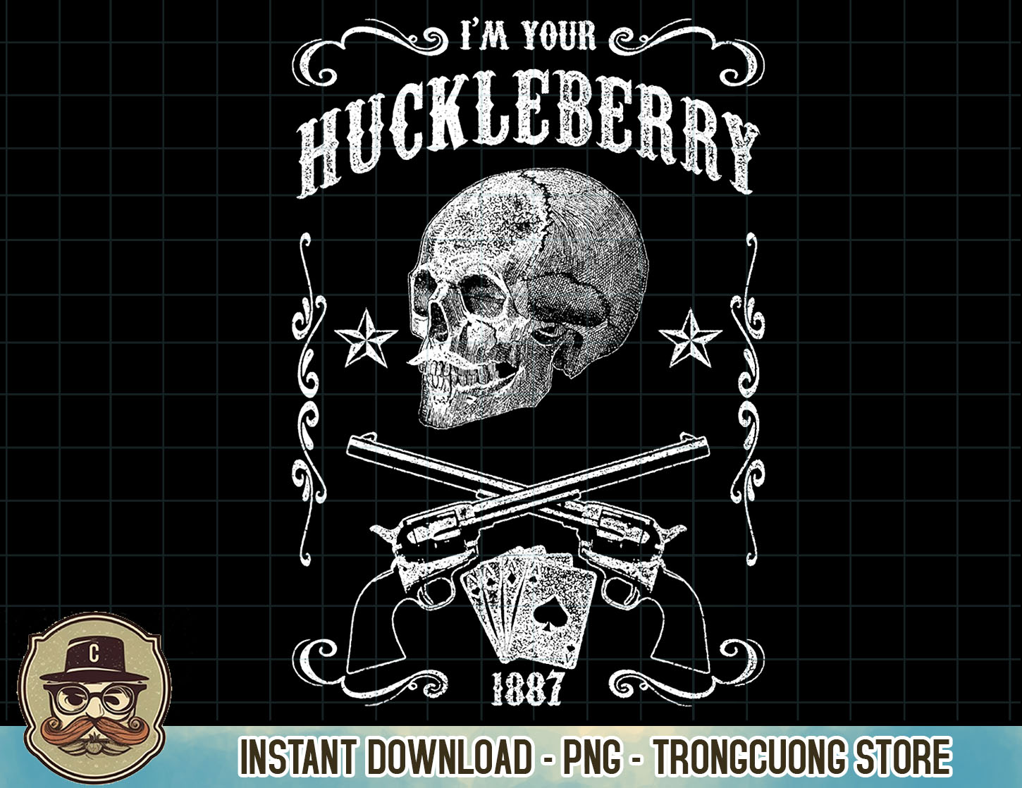 I'm Your Huckleberry Doc Shirt copy png sublimation | Inspire Uplift