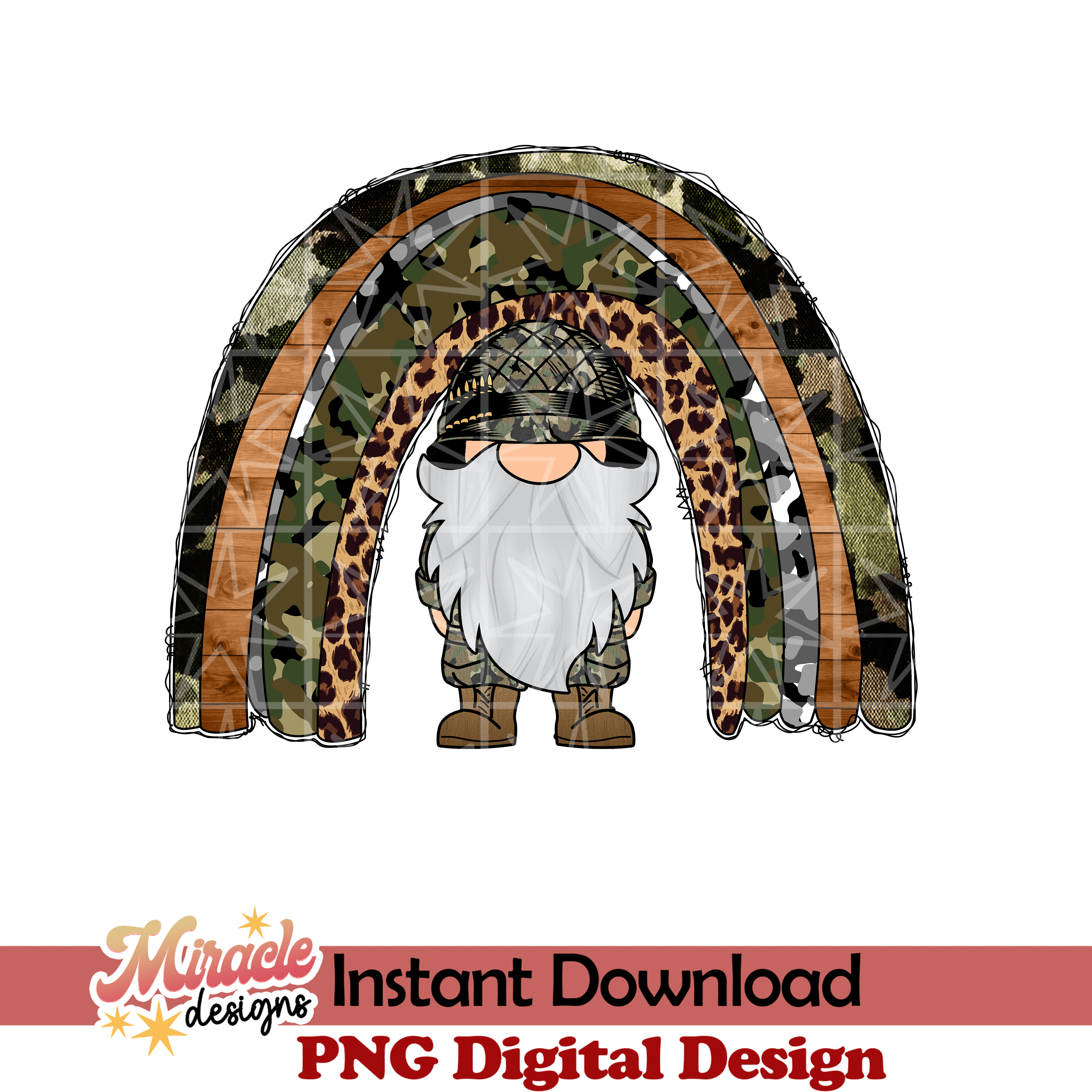 Army Rainbow sublimation | Inspire Uplift