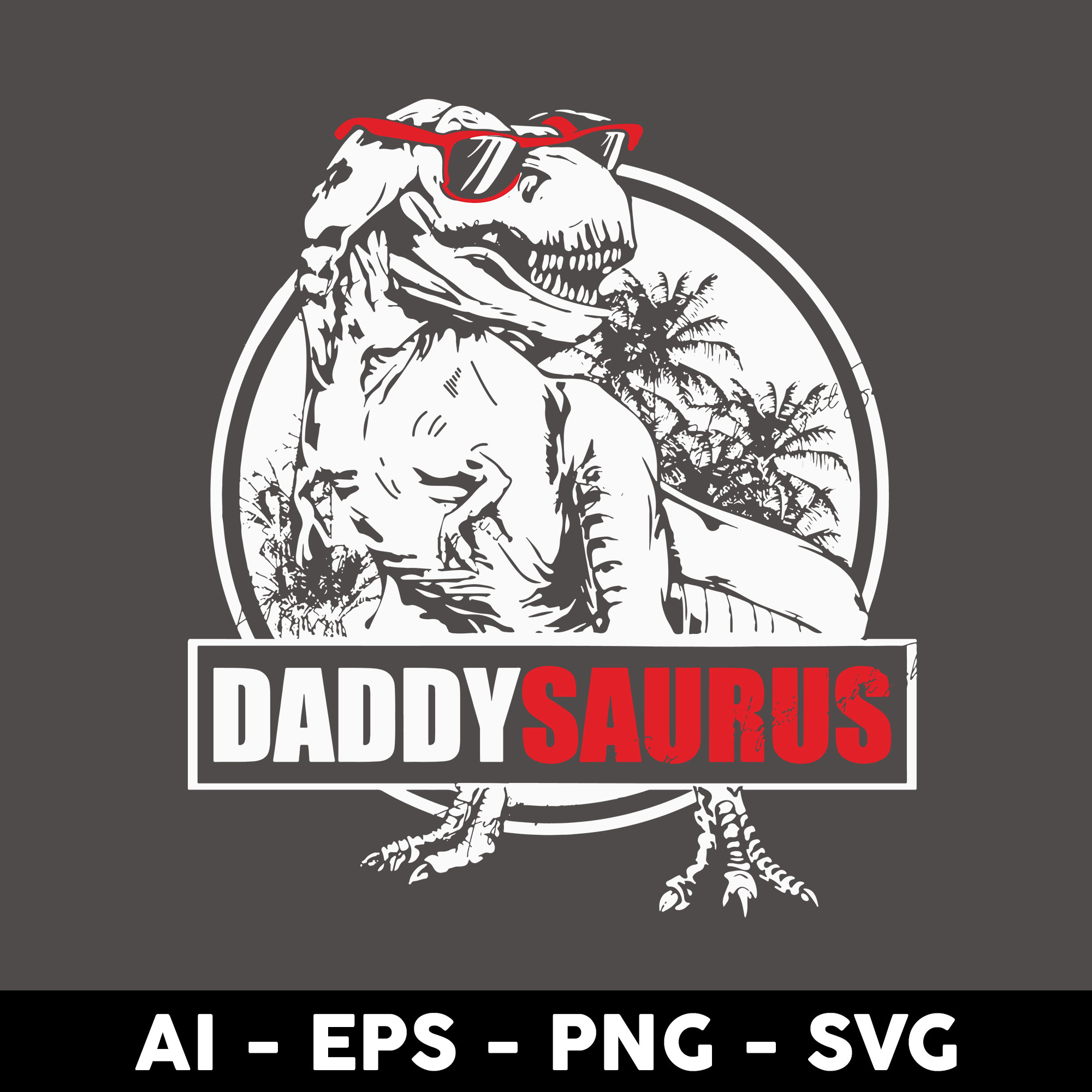 Daddysaurus Svg, Daddy Dinosaur Svg, Dinosaur Svg, Father's | Inspire ...