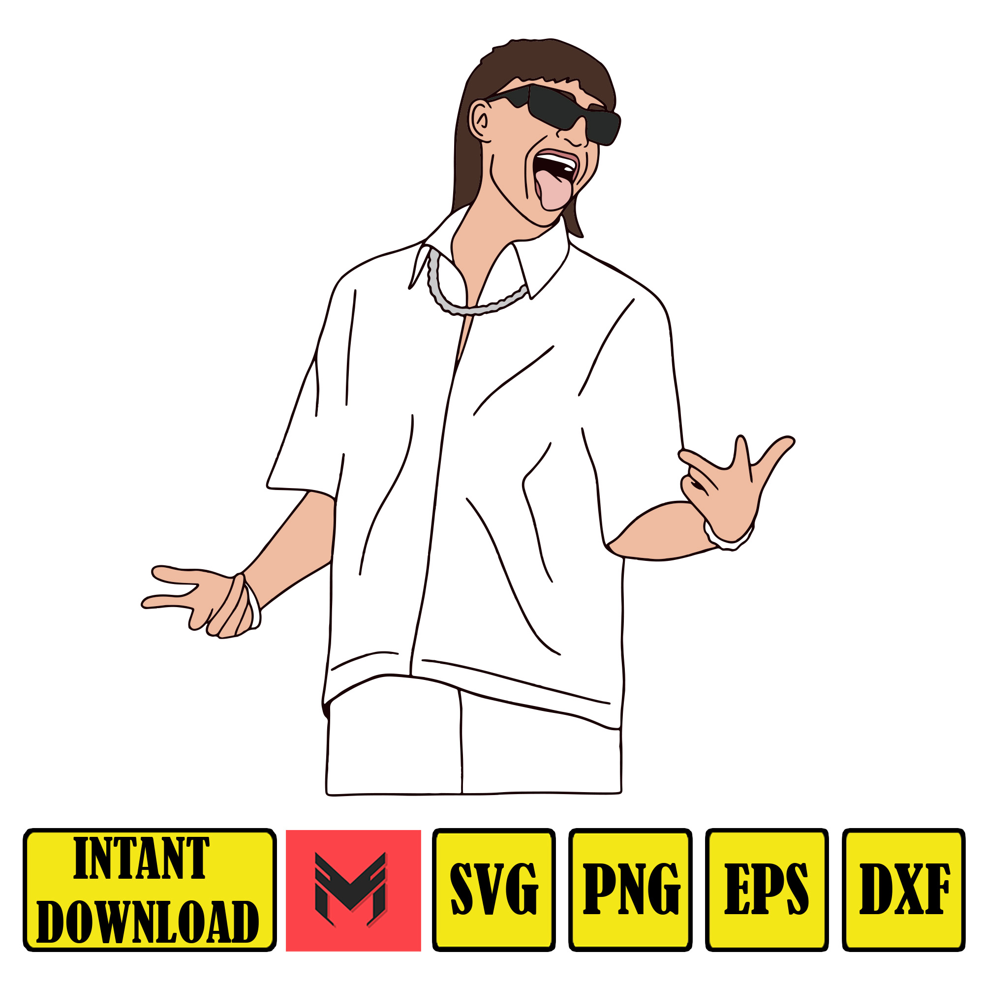 Peso Pluma SVG, PNG Digital Download - Inspire Uplift