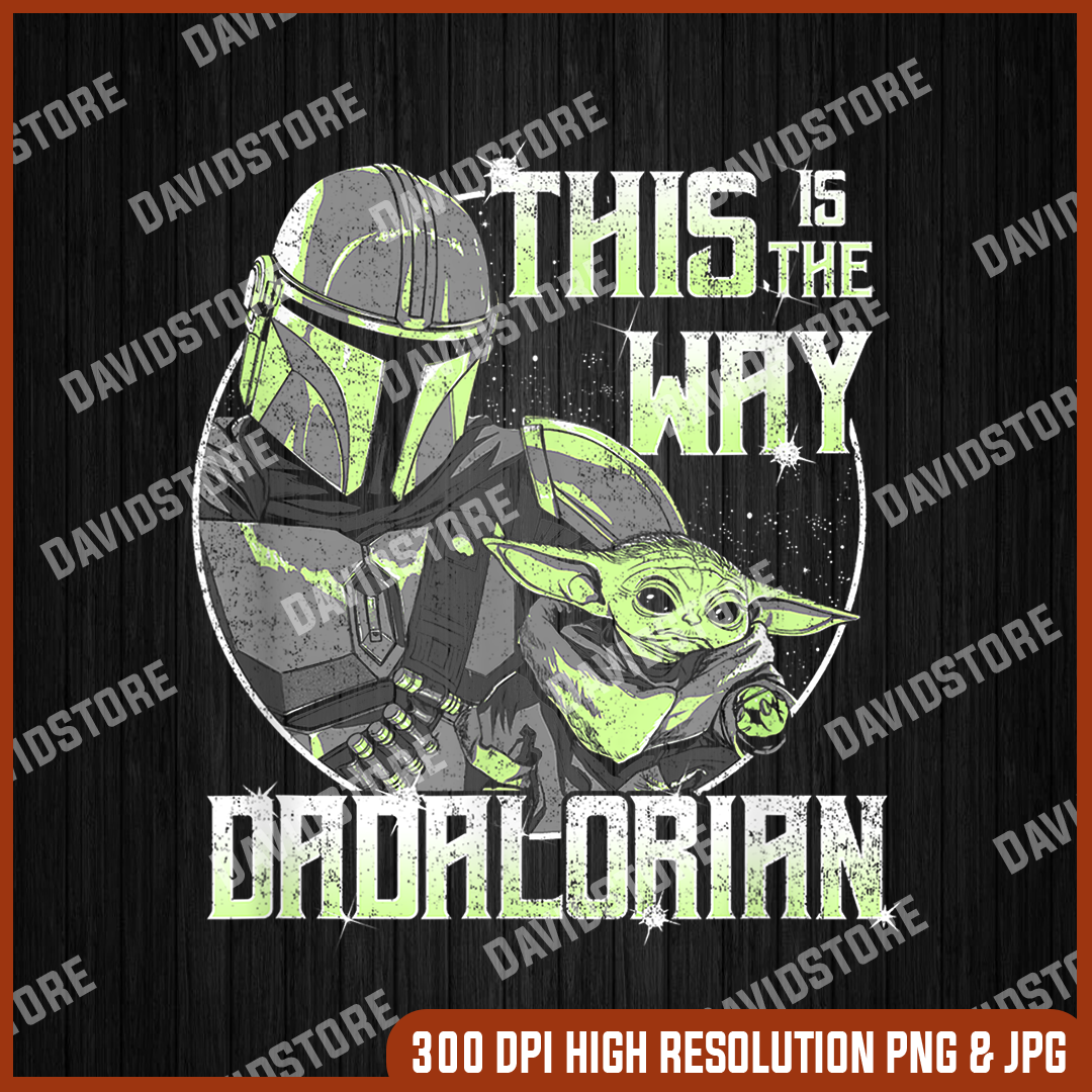 Star Wars: The Mandalorian Father's Day The Way Dad Retro PN - Inspire ...