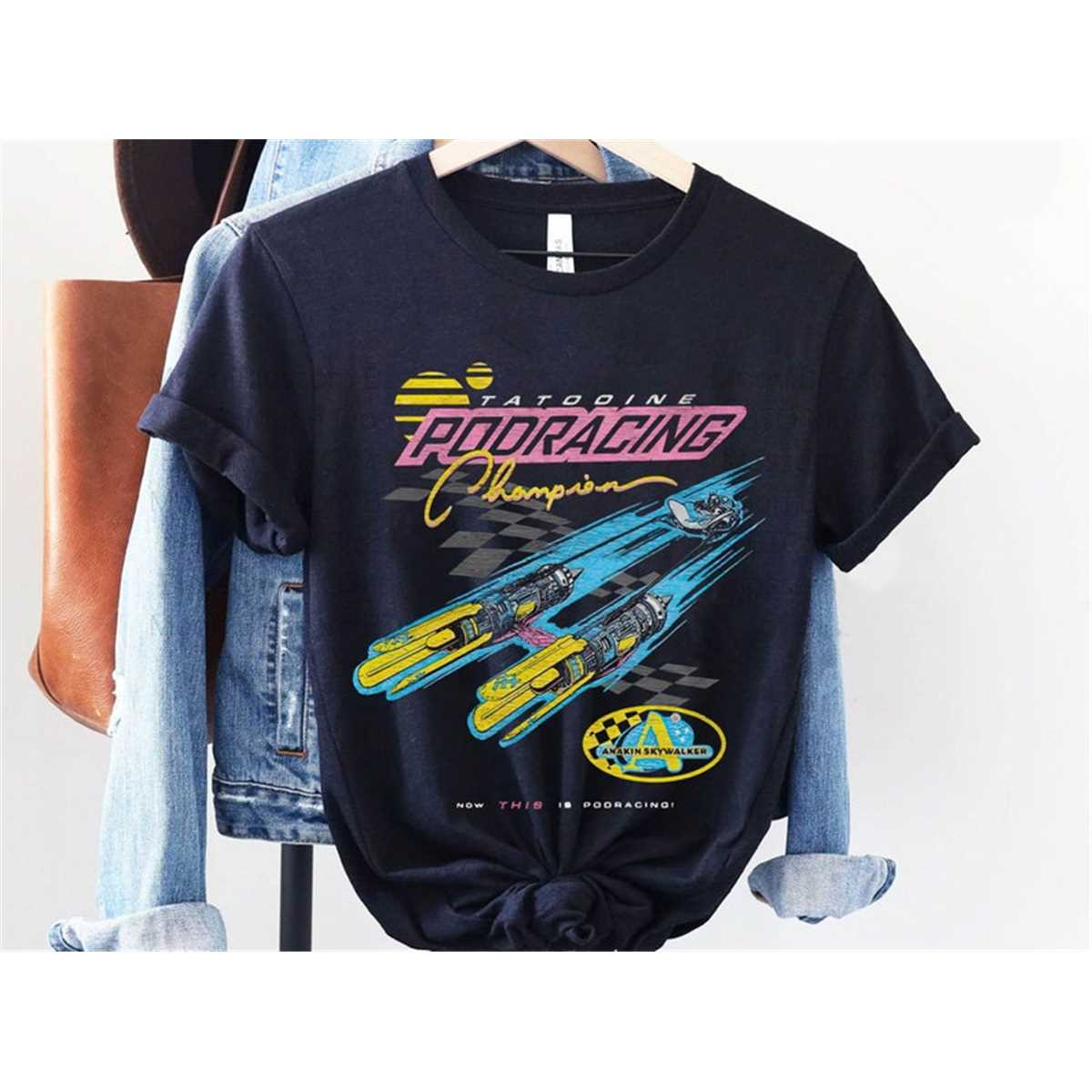 Tatooine Podracing Championship Shirt Retro Star Wars T-shir - Inspire ...