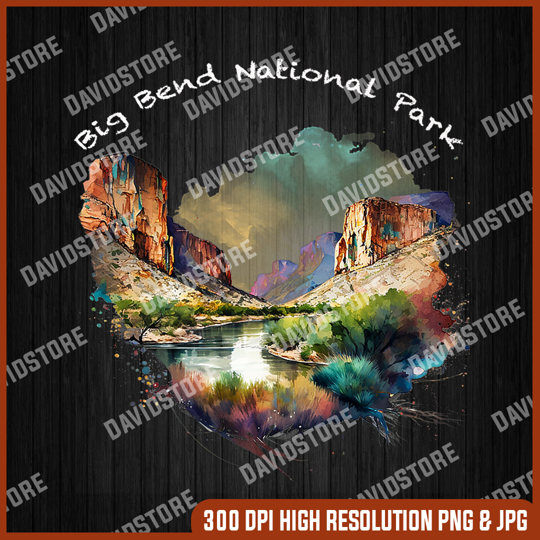 Big Bend National Park Premium png, Big Bend National Park p | Inspire ...