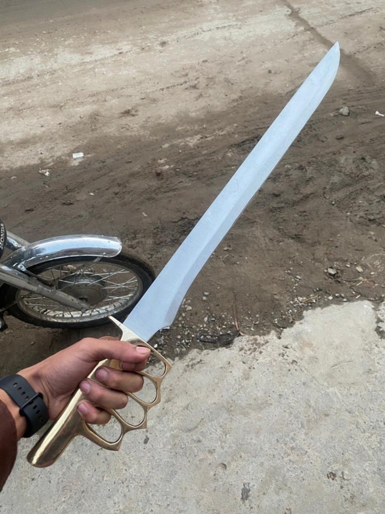 Custom Hand Forged, Carbon Steel Sword 30 inches, Falchion S - Inspire ...