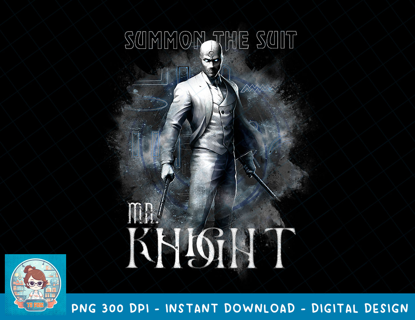 Marvel Moon Knight Summon The Suit Poster T-Shirt copy png, | Inspire ...