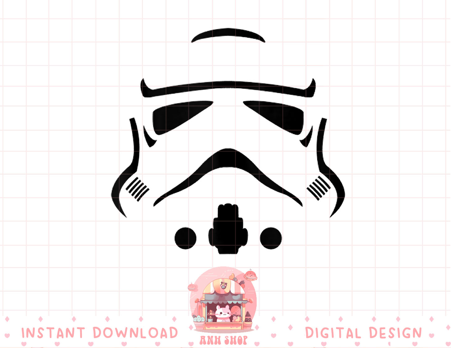 Star Wars Stormtrooper Big Face Costume Halloween png - Inspire Uplift