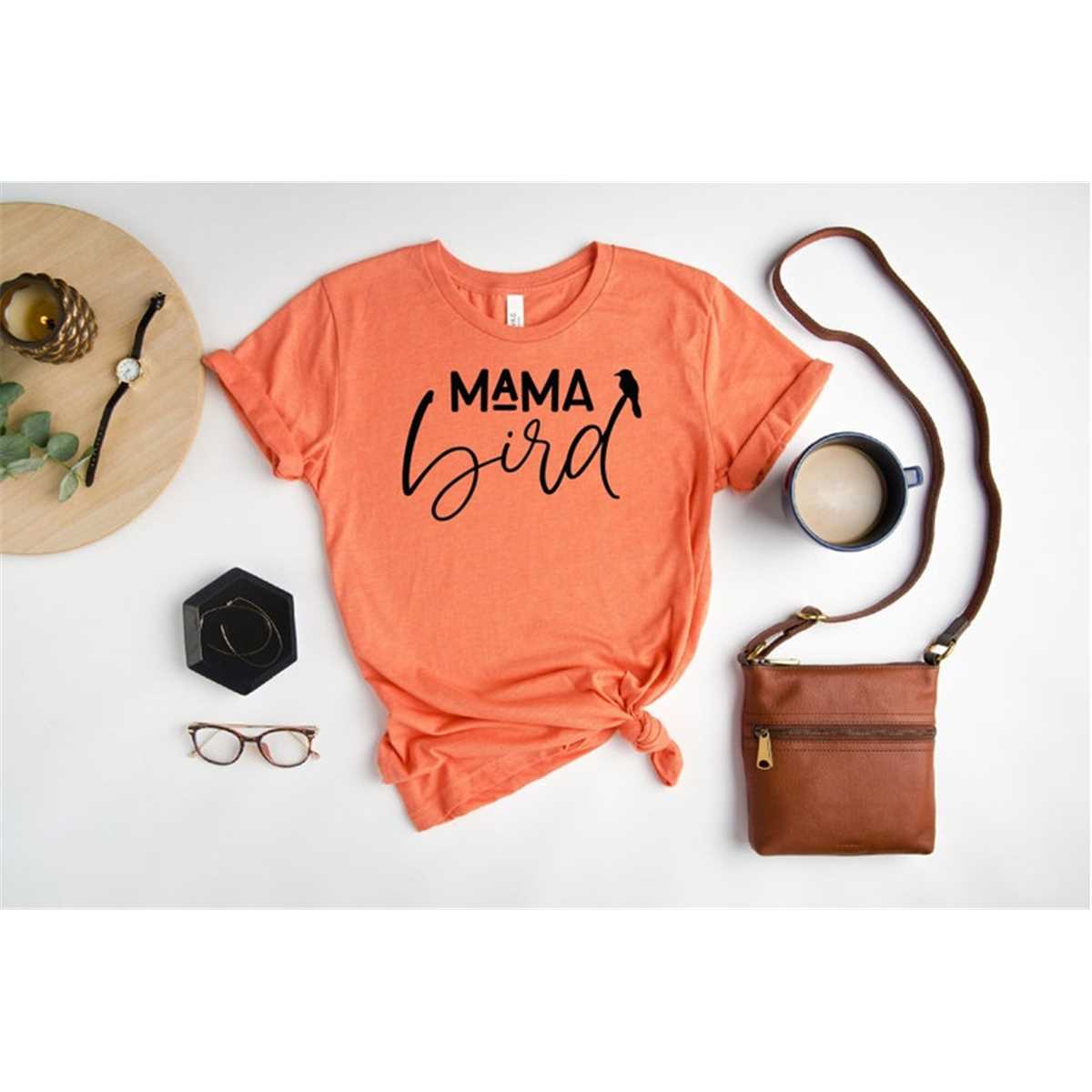 Mama Bird Shirt, Cute Mom Shirt, Mom-Life Shirt, Mother's Da | Inspire ...