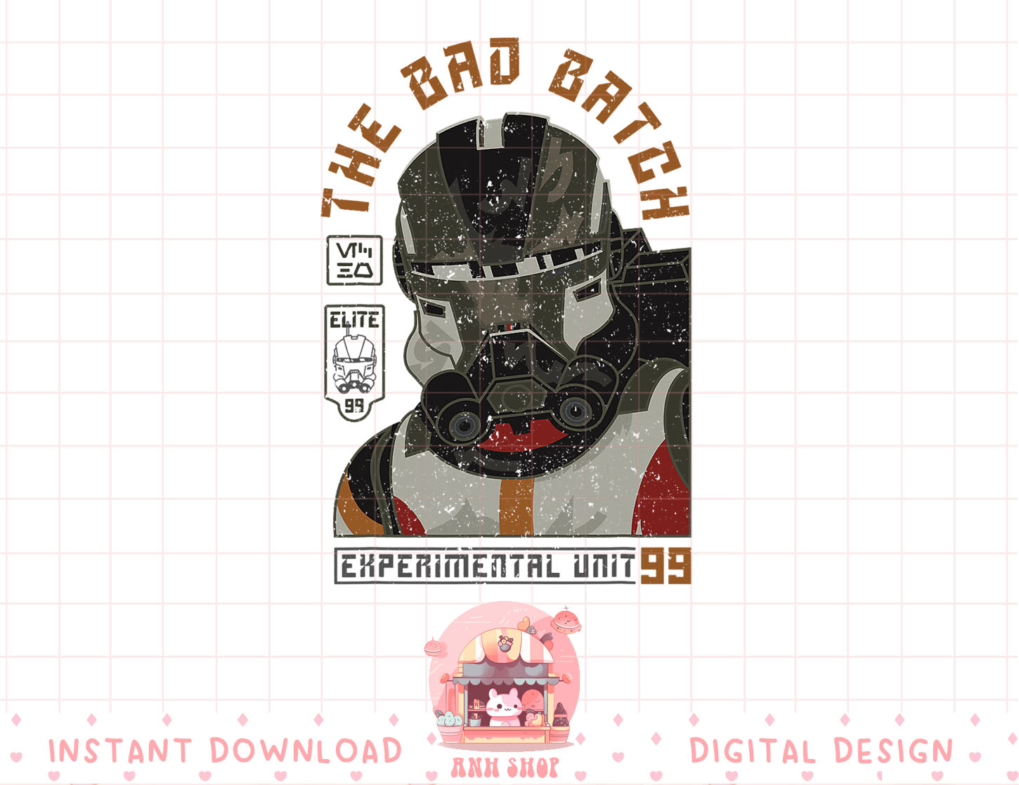 Star Wars The Bad Batch Elite Experimental Unit png | Inspire Uplift