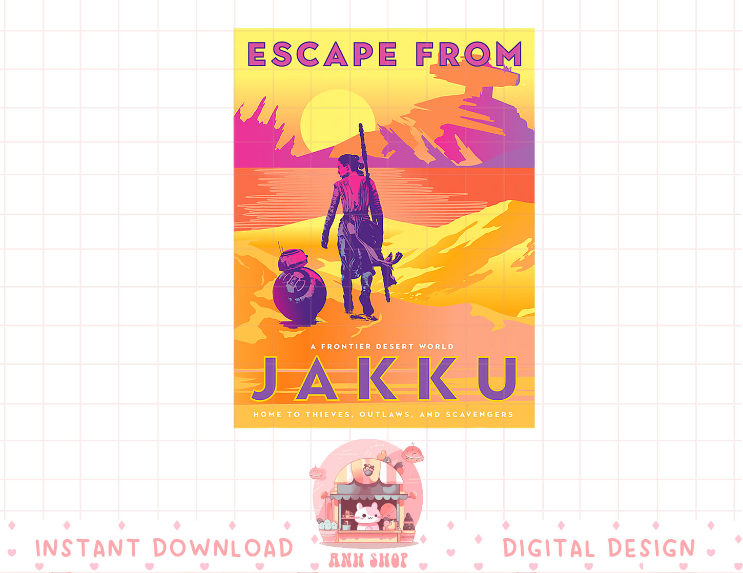 Star Wars The Force Awakens Escape From Jakku png | Inspire Uplift