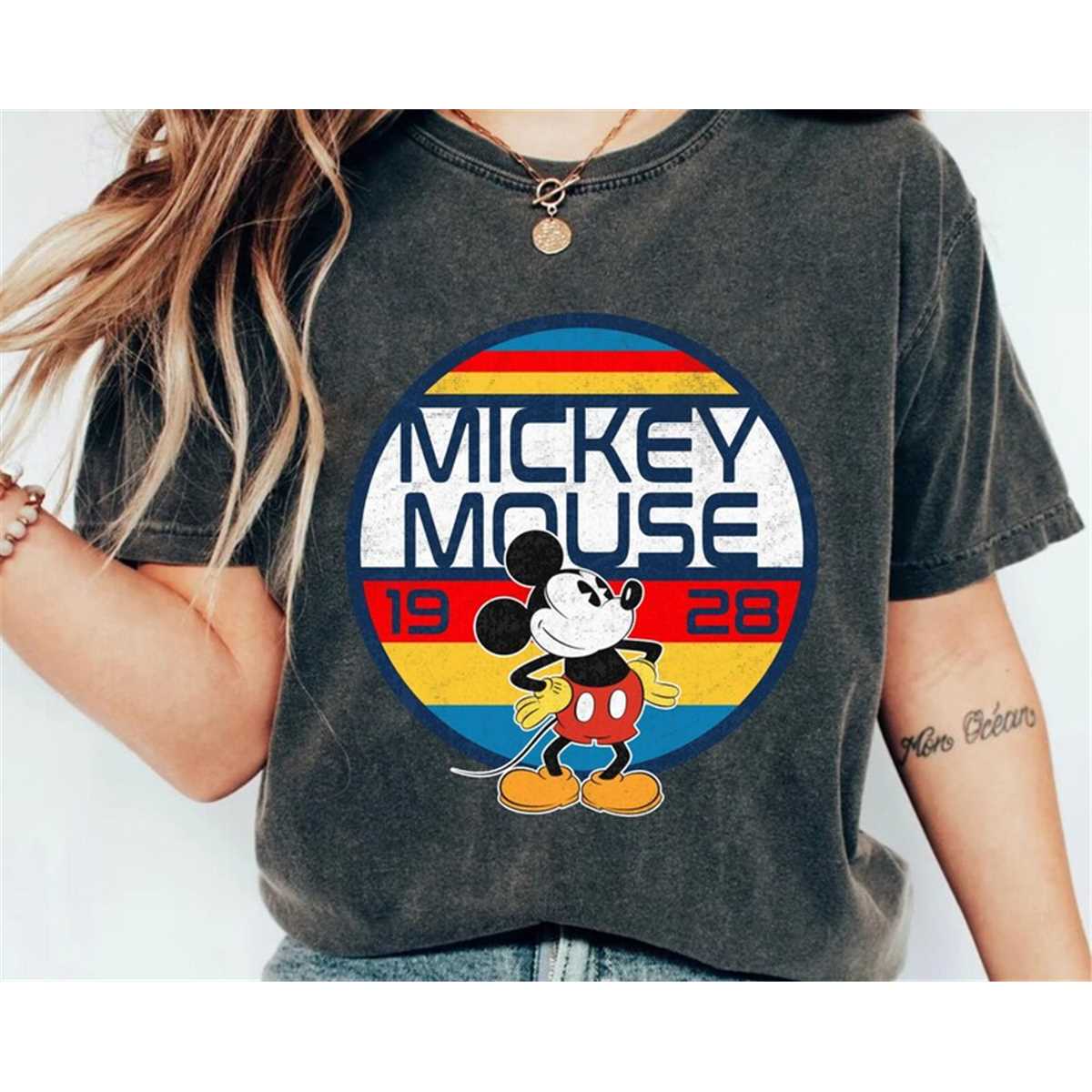Classic Retro Mickey Mouse 1928 Shirt/ Disney Mickey T-shirt | Inspire Uplift