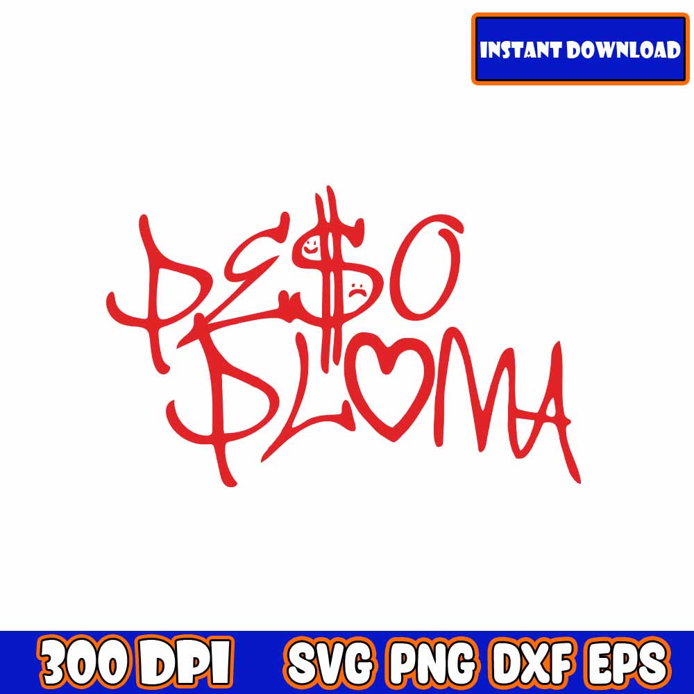 Peso Pluma, PNG, SVG, JPEG, Musica regional, Cricut, Printab | Inspire ...