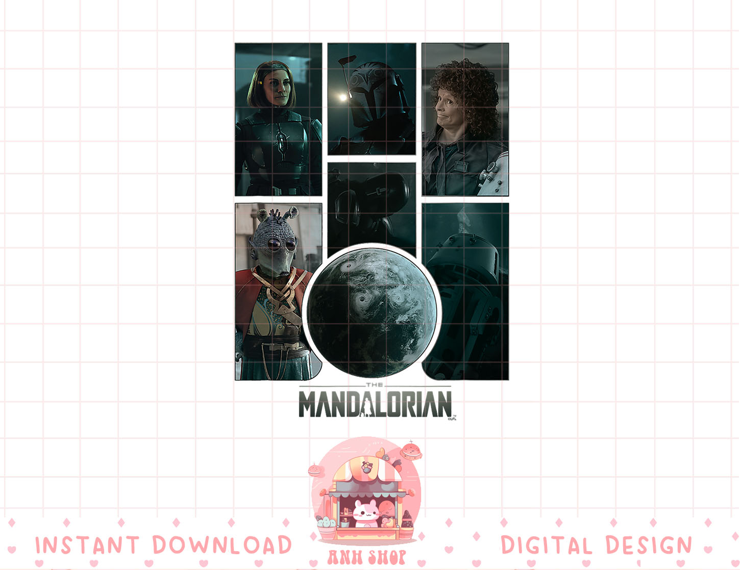 Star Wars The Mandalorian Season 3 Bo-Katan Peli Motto R5-D4 | Inspire Uplift