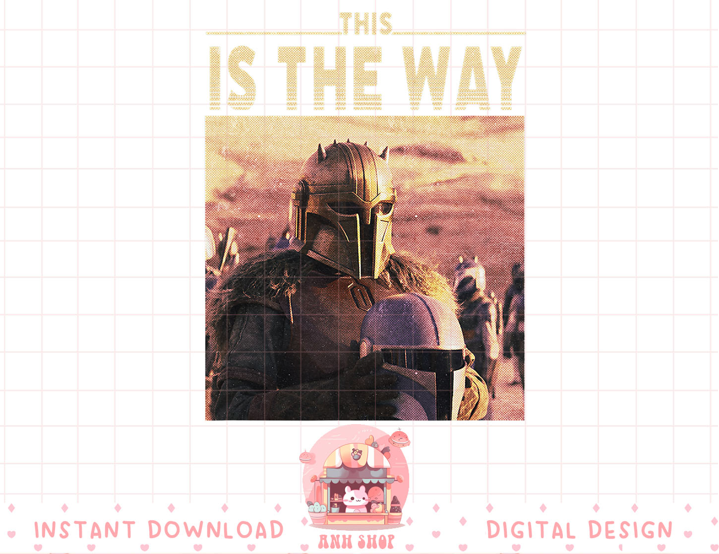 Star Wars The Mandalorian The Armorer This Is The Way Logo p | Inspire ...