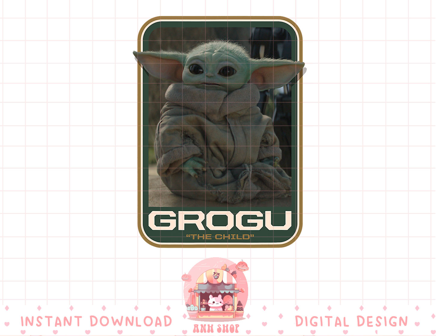 Star Wars The Mandalorian The Child Grogu png | Inspire Uplift