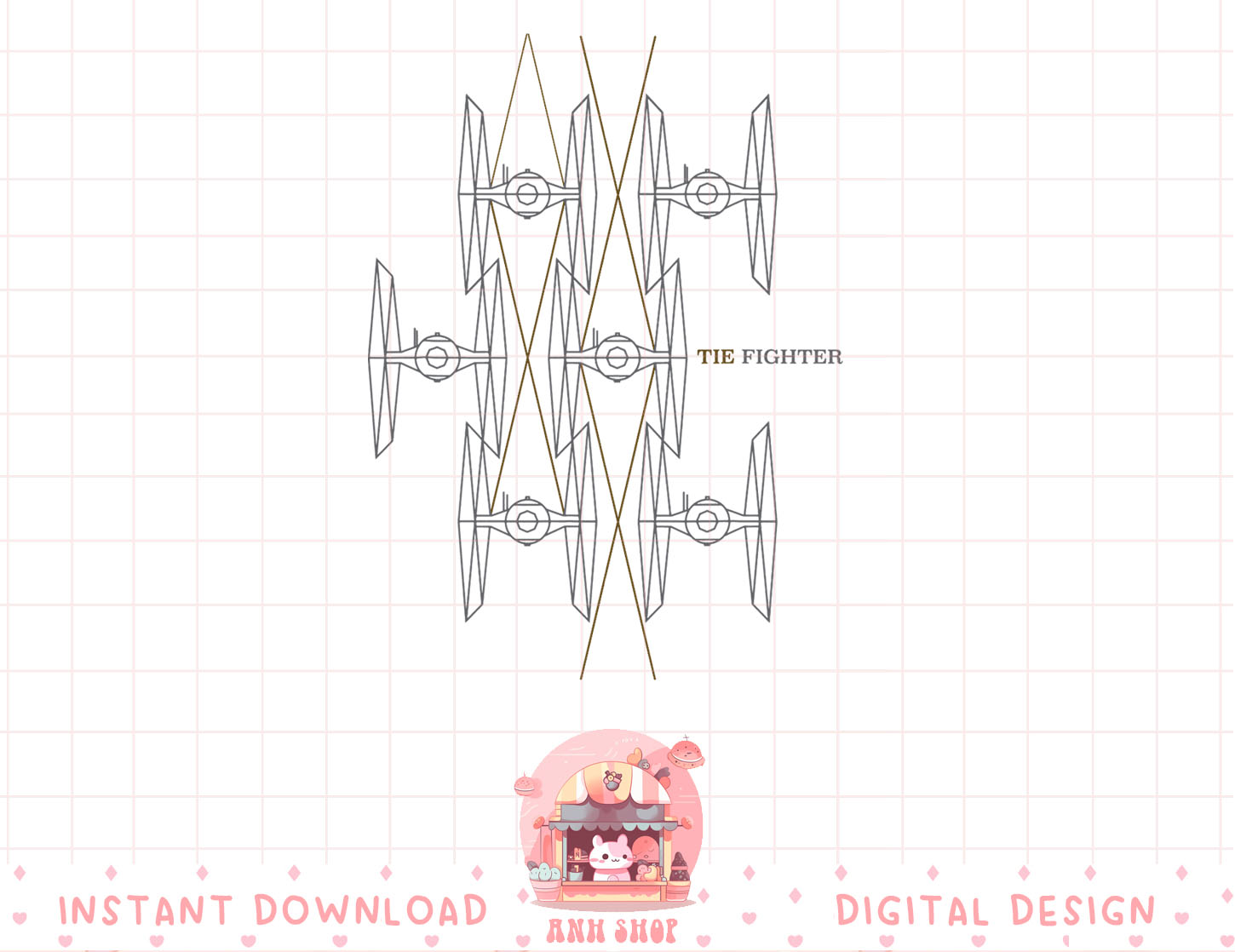 Star Wars TIE Fighters Pattern png - Inspire Uplift