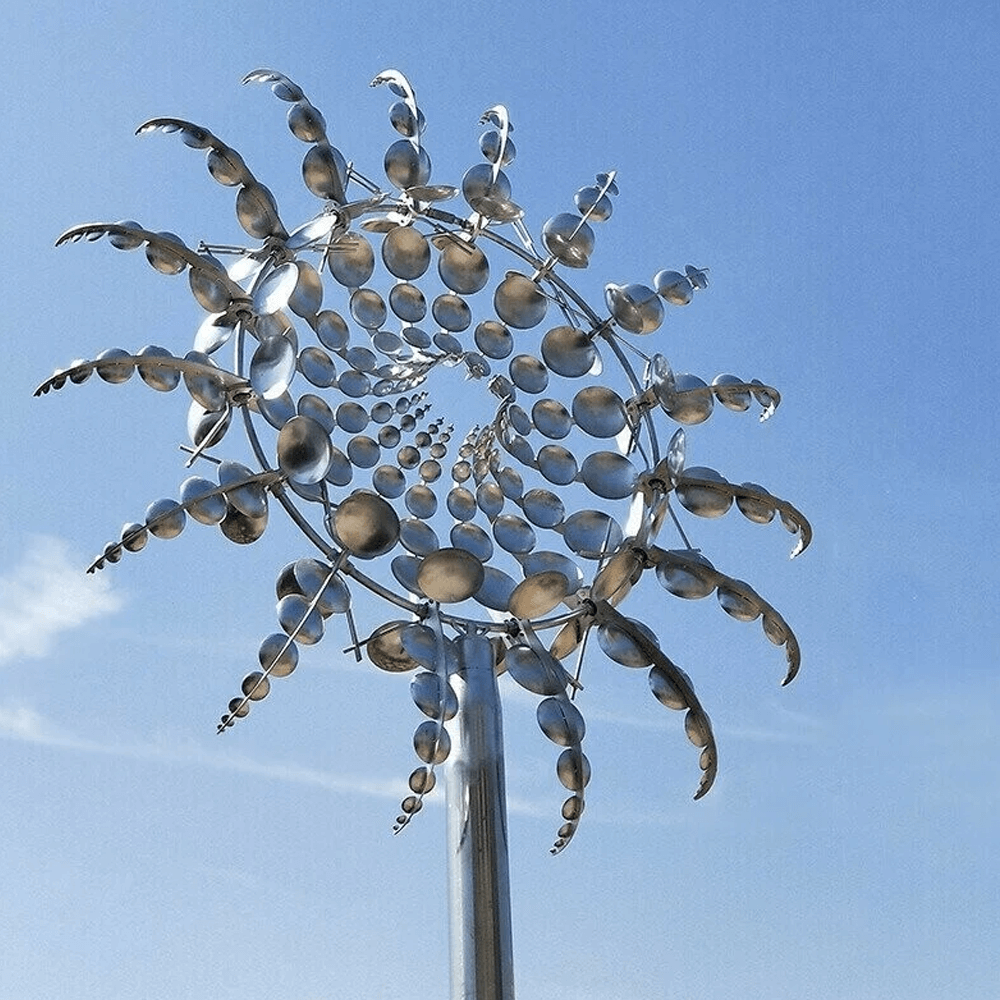 Whimsically Charming & Enchanting Magic Metal Windmill | Inspire Uplift