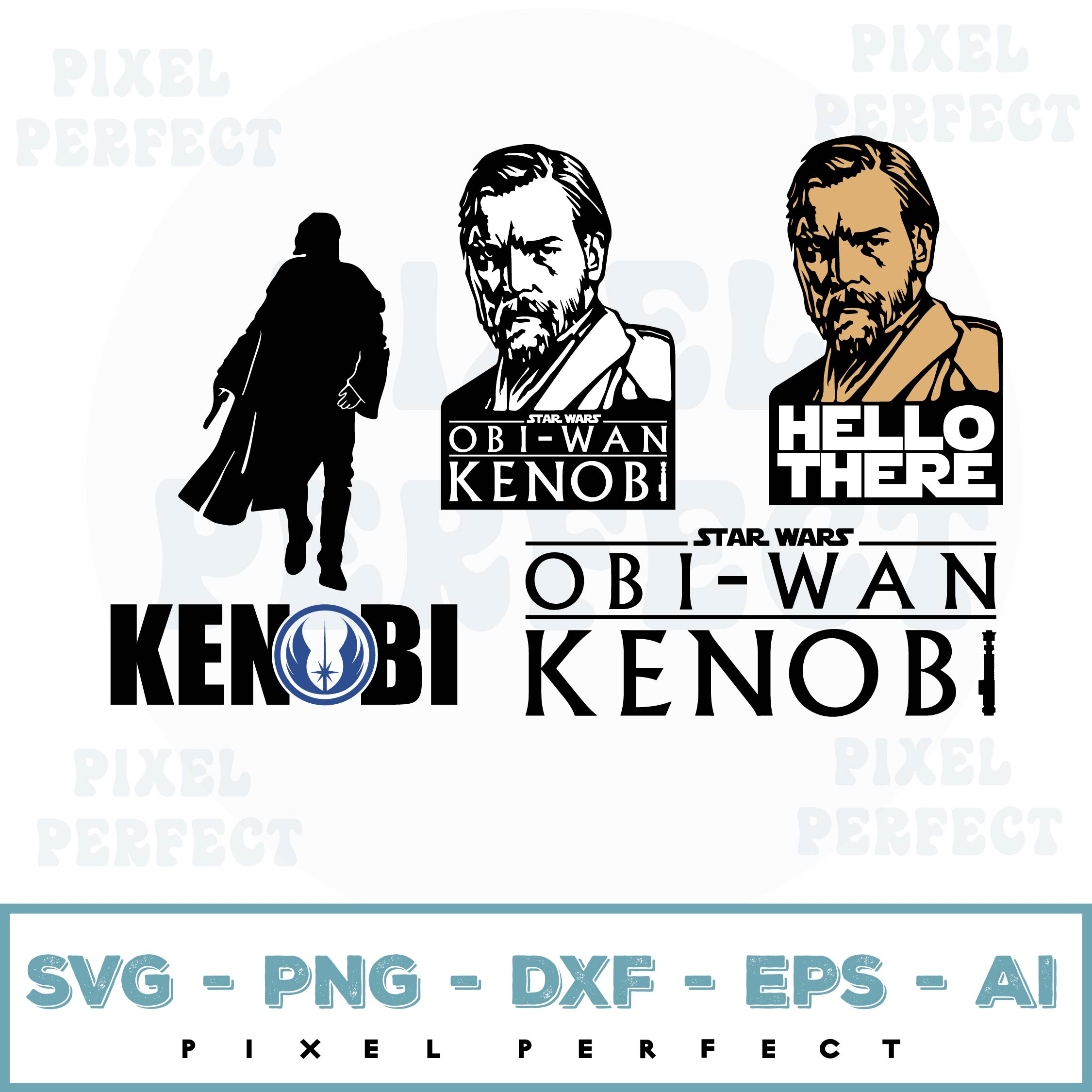 Obi Wan Svg | Inspire Uplift