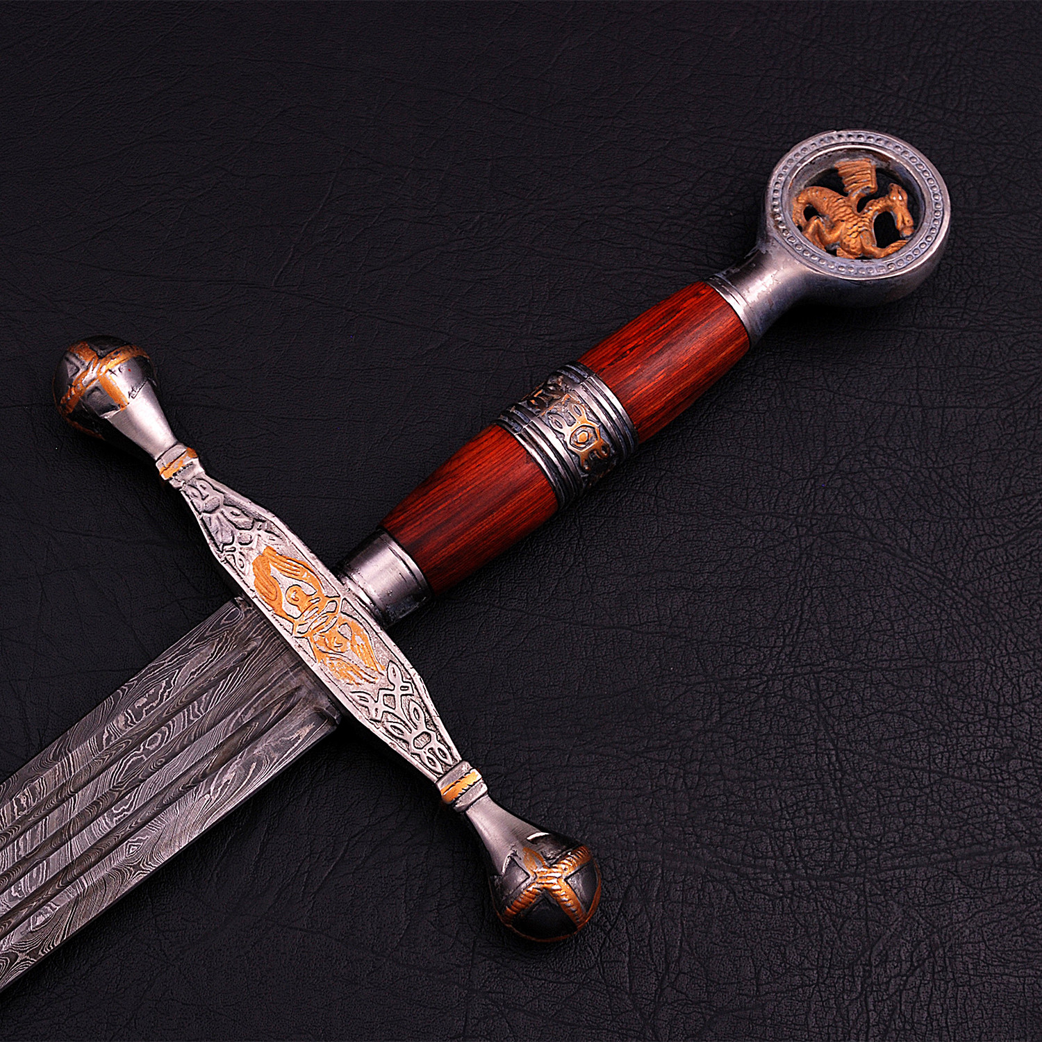 hand forged swords custom handmade damascus steel hunting sw - Inspire ...