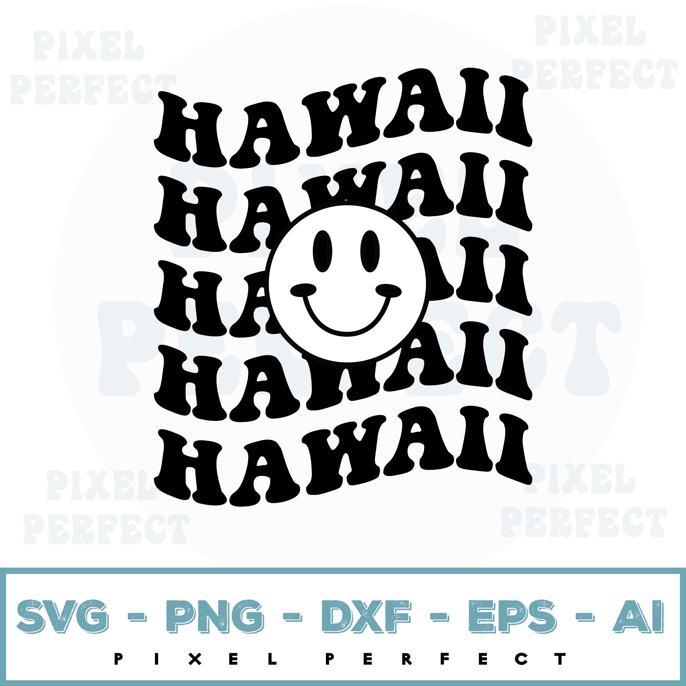 Hawaii Smiley svg, Smiley svg, Smiley Face png, Retro Smiley | Inspire ...