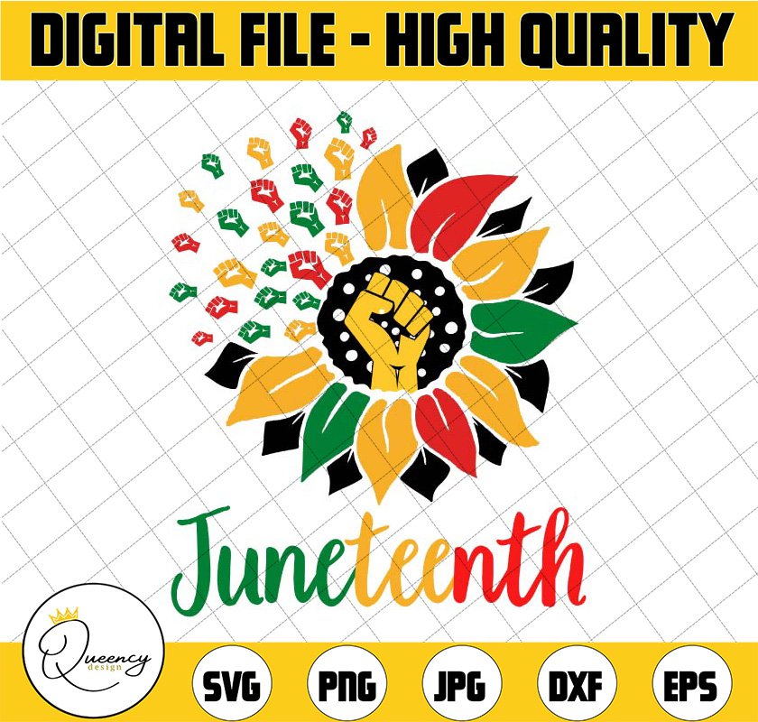 Juneteenth Png, Juneteenth Accentors Sunflower African Ameri | Inspire ...