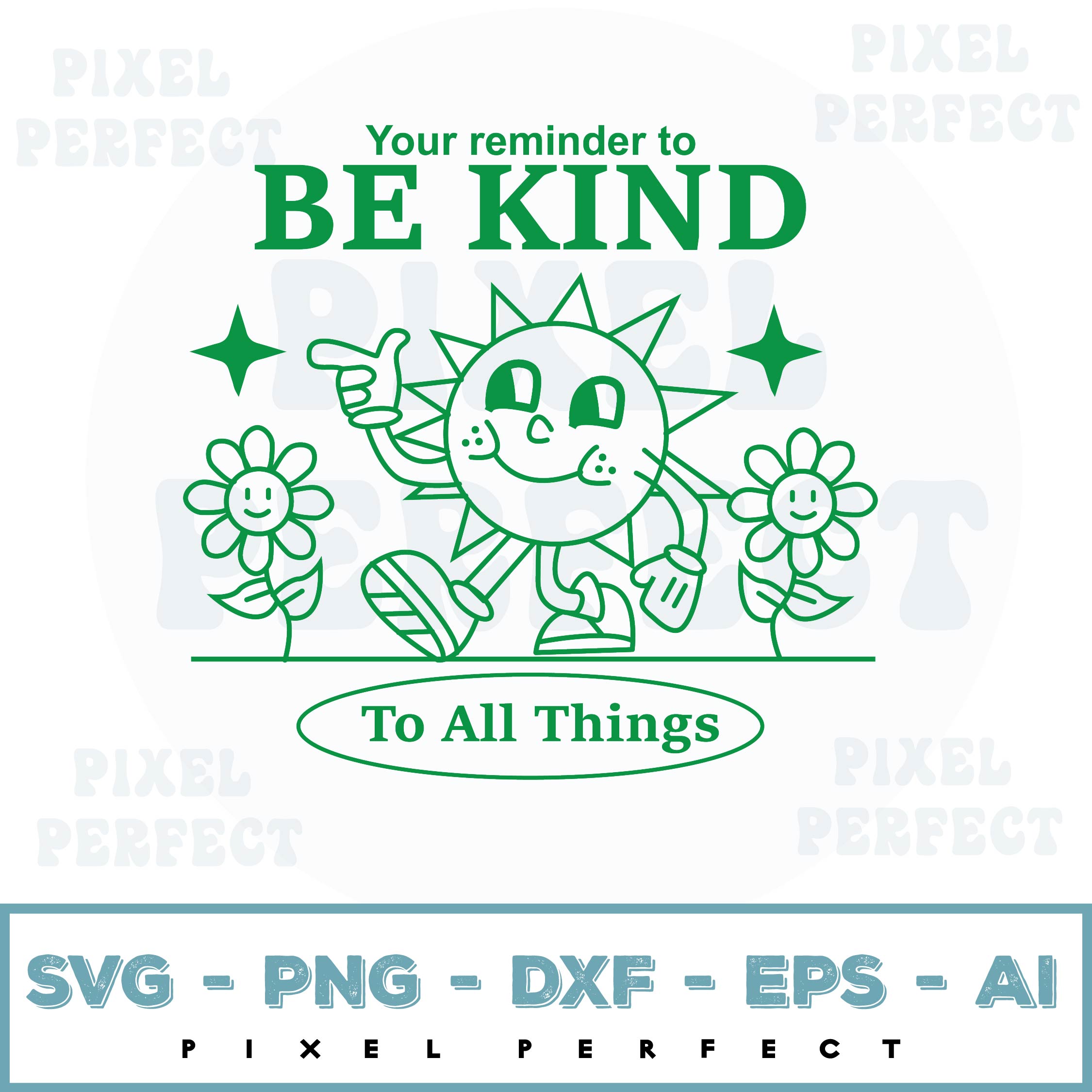 Be Kind To All Things Preppy Svg, Trendy Clothes Aesthetic S | Inspire ...
