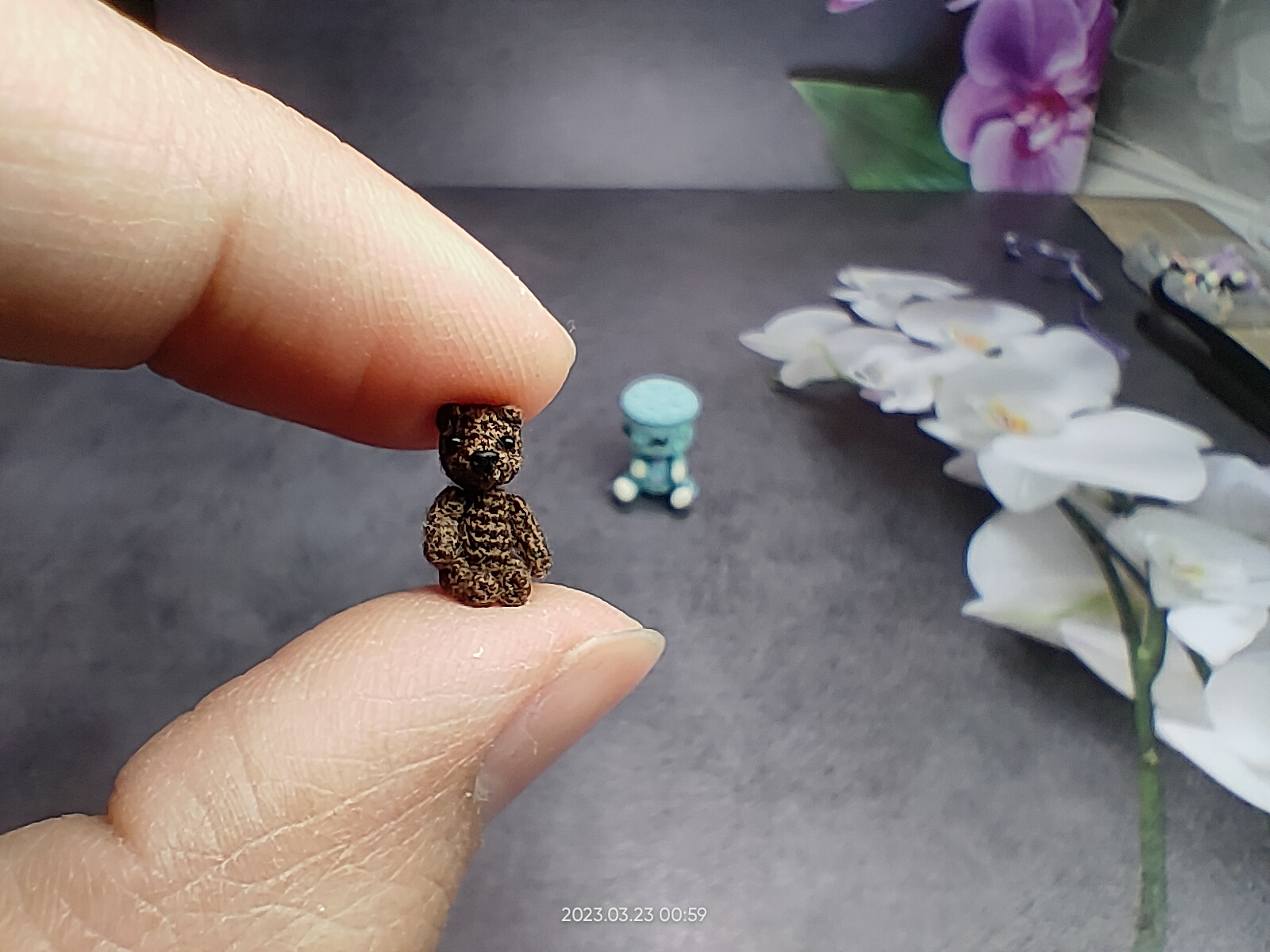 Micro bear. Teddy bear gift. Bear as a gift. Miniature. Doll | Inspire ...