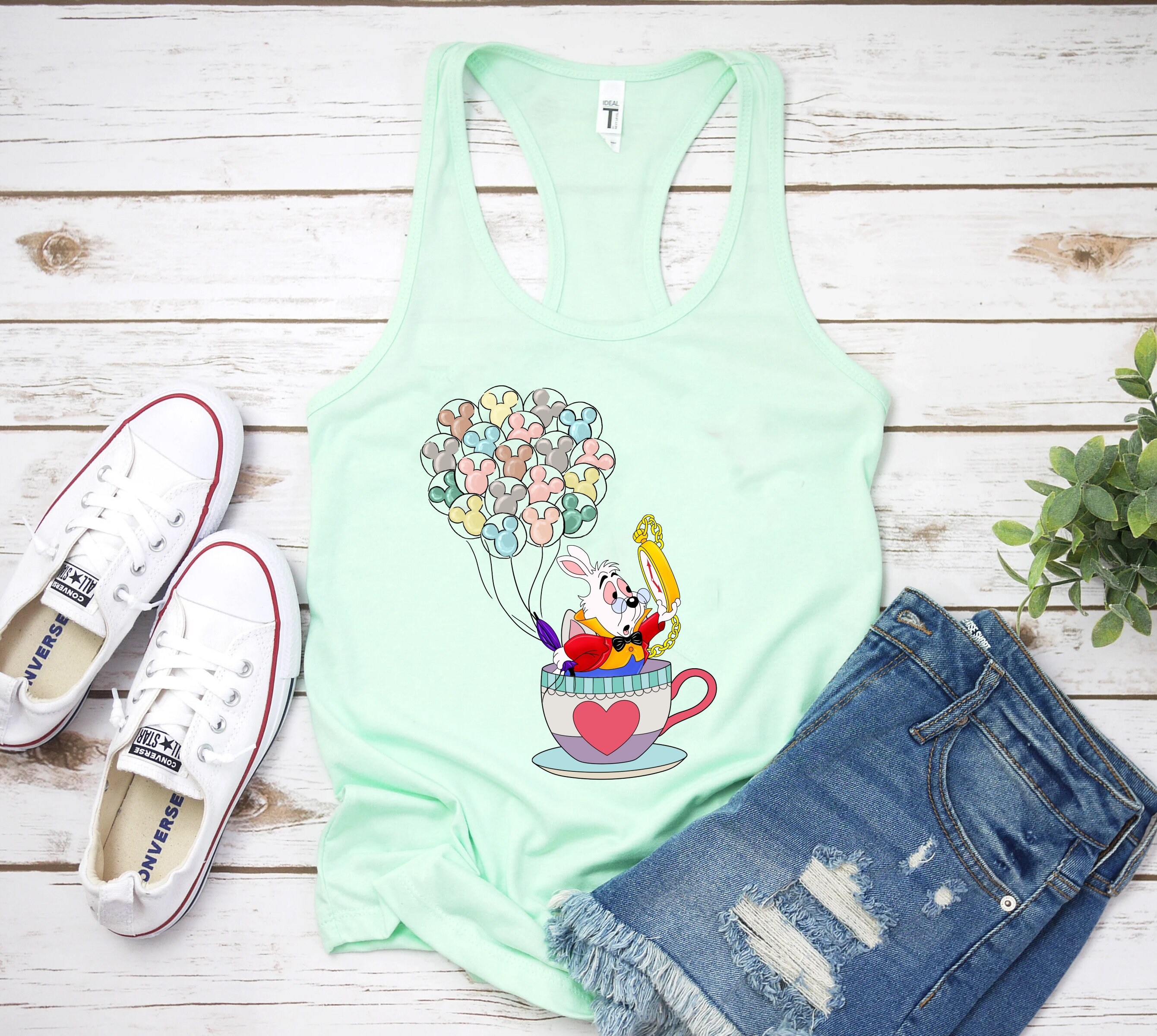 Disney Alice Tank, Alice in Wonderland Tank, Were All Mad He - Inspire ...