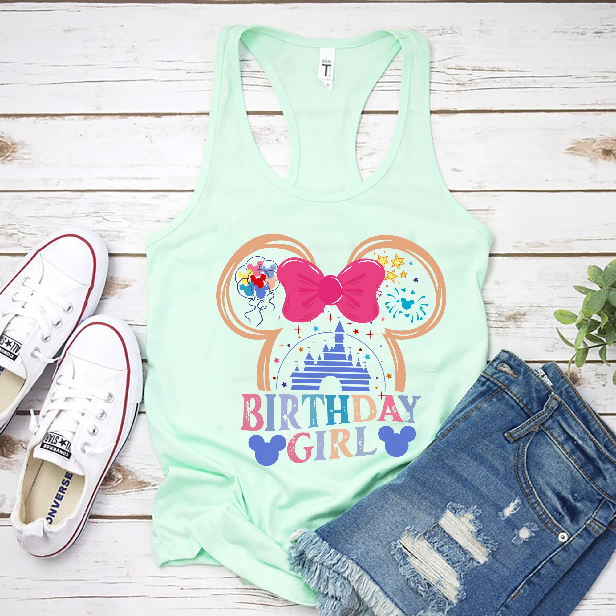 Disney Birthday Tank, Mickey and Minnie Birthday Tank , Disn - Inspire ...