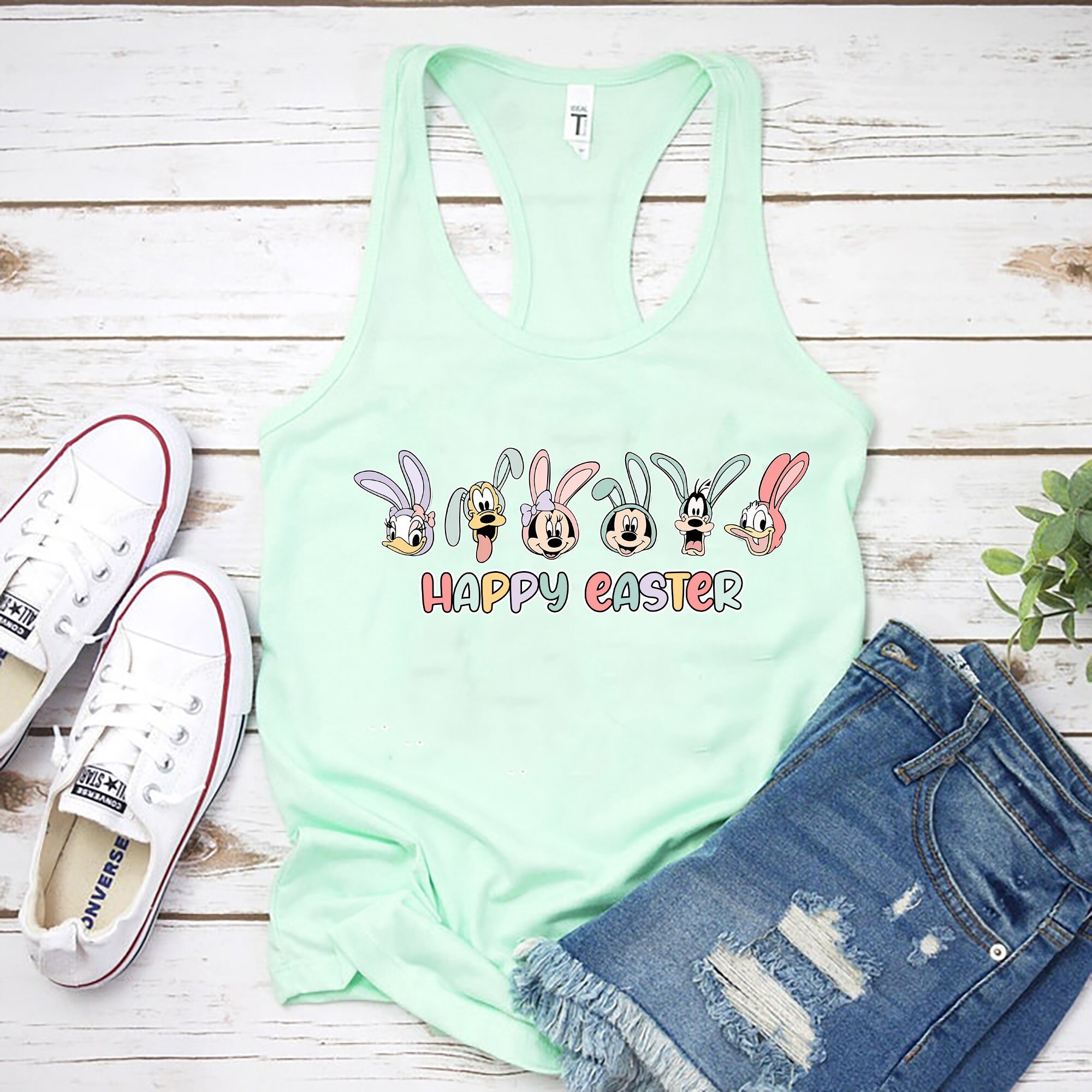 Disney Easter Tank, Easter Tank, Happy Easter Tank, Mickey a | Inspire ...