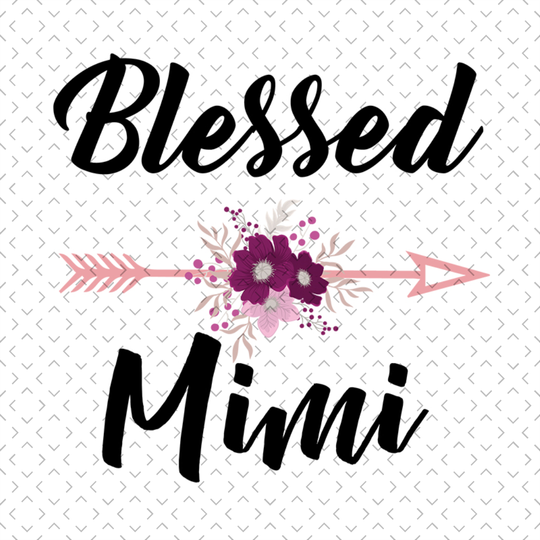 Blessed Mimi, svg Files For Silhouette, Files For Cricut, sv | Inspire ...